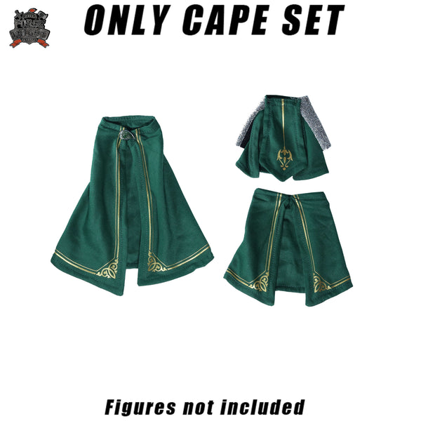 【READY FOR SHIP】Custom cape set for Mythic Legions Elf series – maxbird