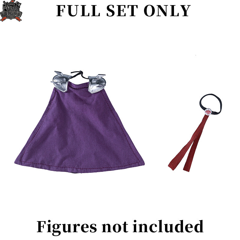 【IN STOCK】Custom cape set for Joytoy TMNT Shredder，apply to 3.75inch A ...